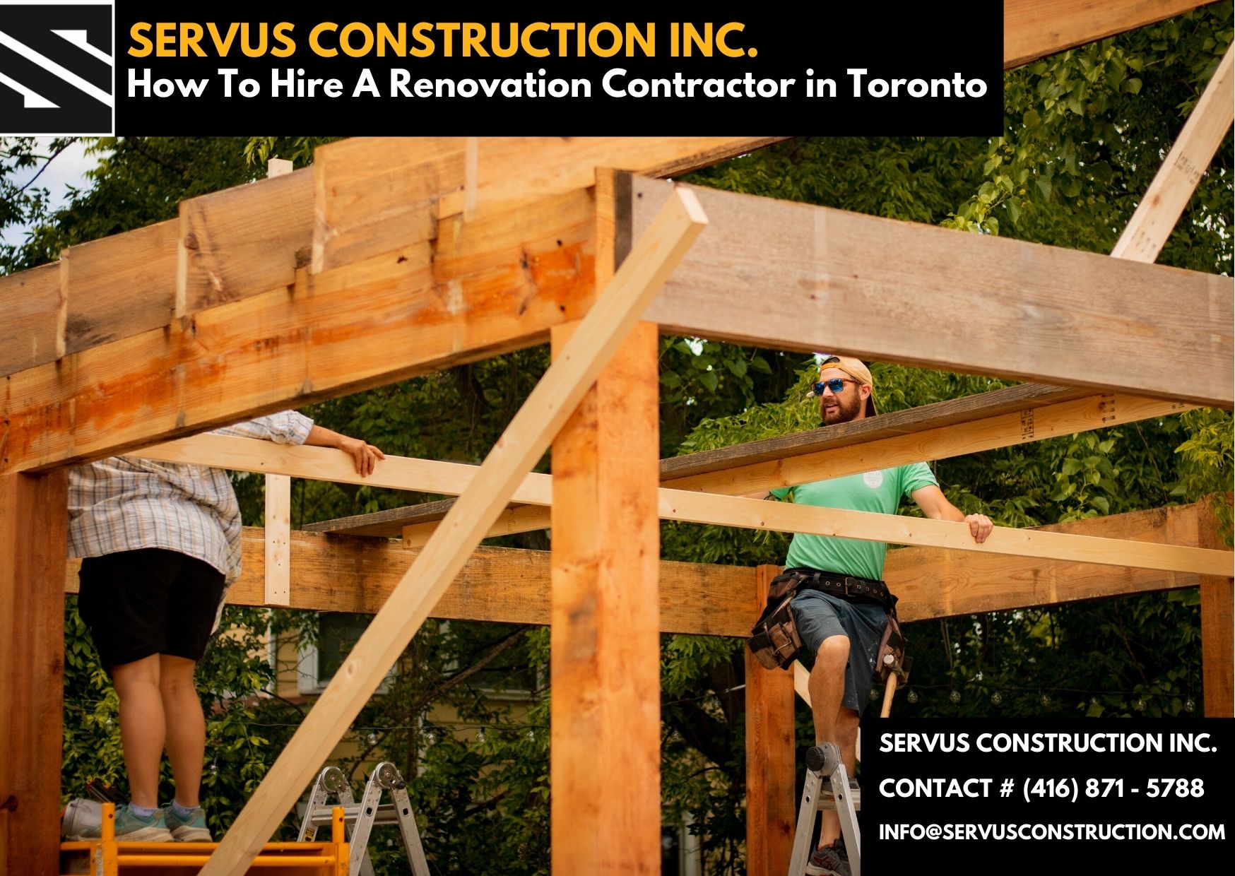 How To Hire A Renovation Contractor in Toronto - Servus Construction Inc.